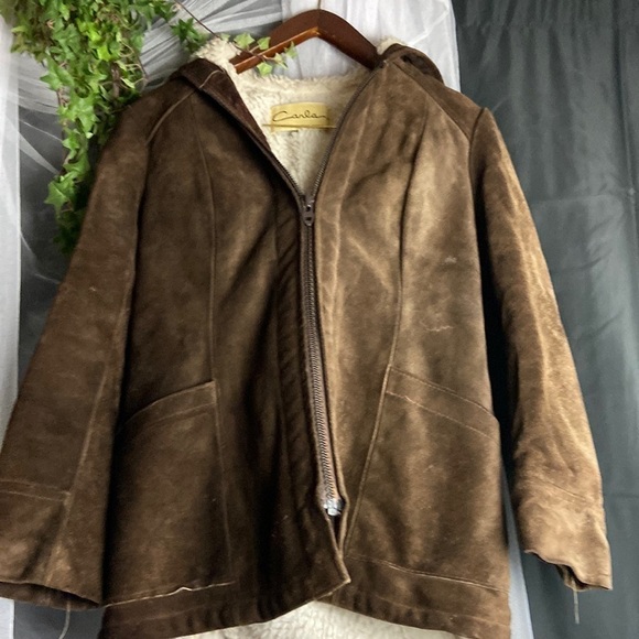 Carla New York | Jackets & Coats | Carla Suede Leather Jacket | Poshmark